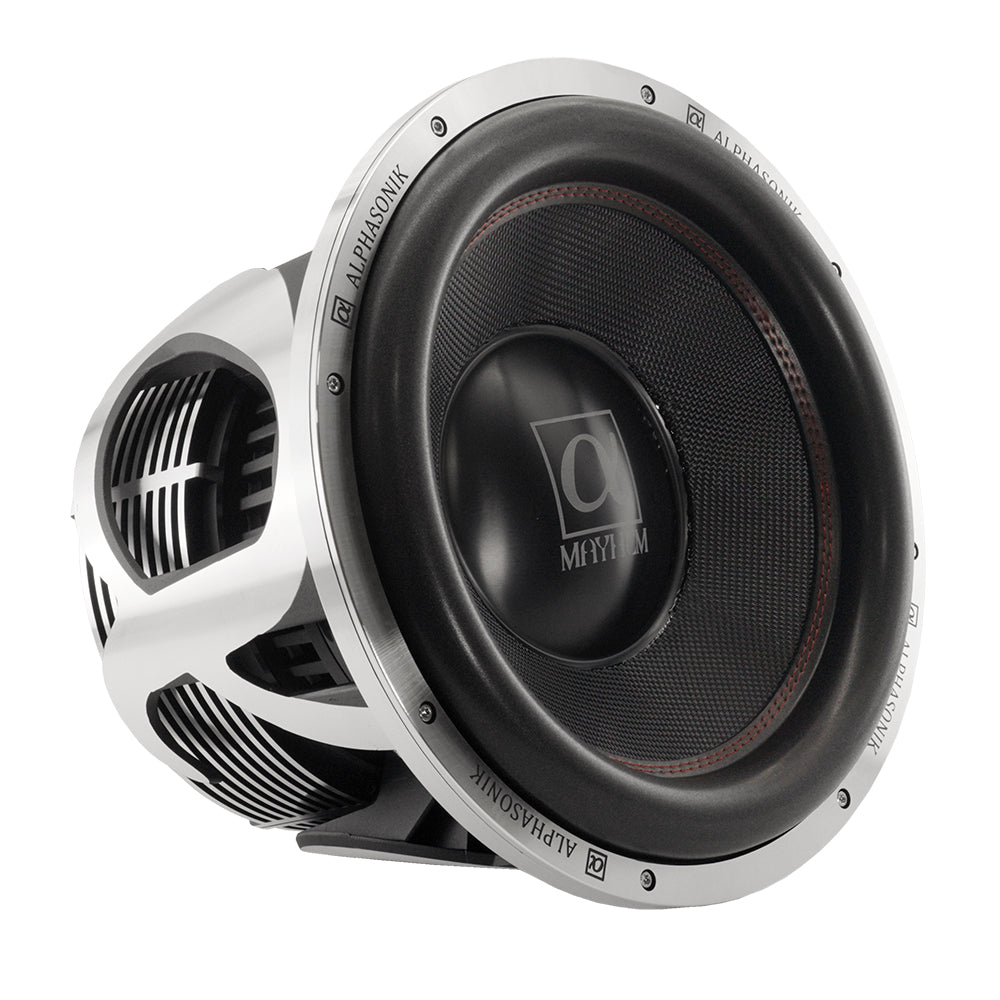 Mayhem 15” Dual 2-Ohm Subwoofer – 3000W RMS, Ultra-Efficient SPL Bass ...