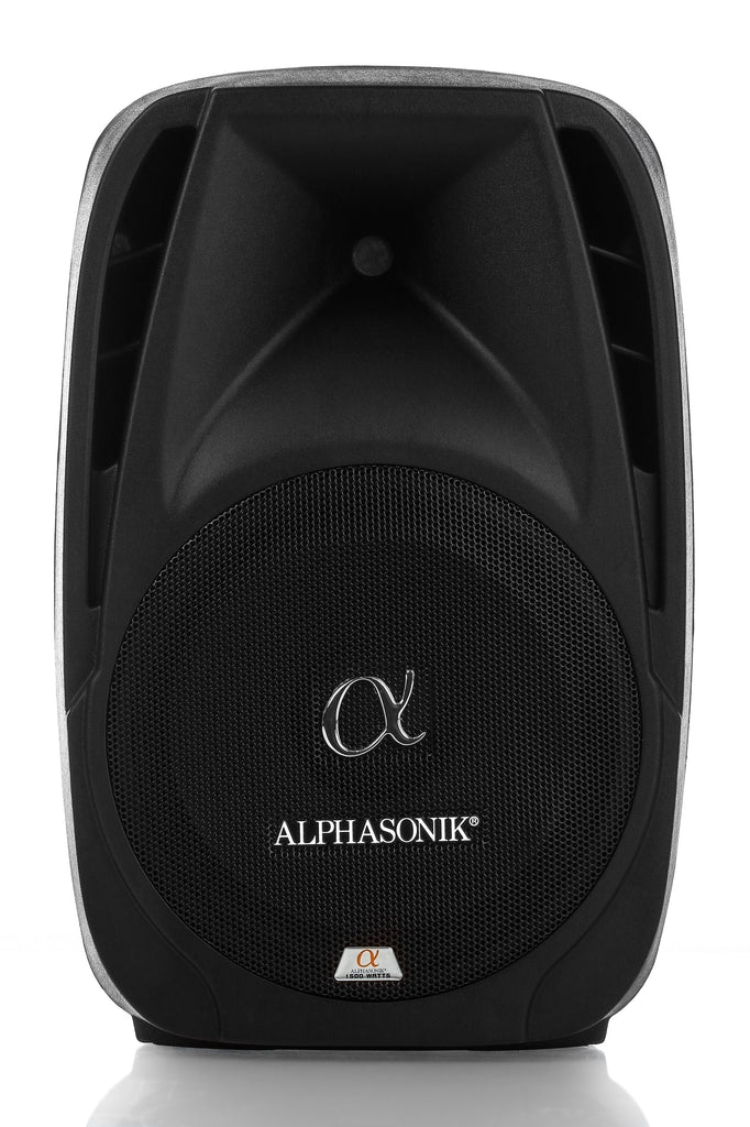 Alphasonik All-in-one 12" Powered 1500W PRO DJ Amplified Loud Speakers ...