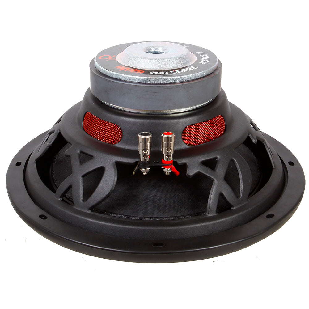 Alphasonik HSW212 Hyper 200 Series 12” 1200 Watts Max / 400 Watts RMS ...